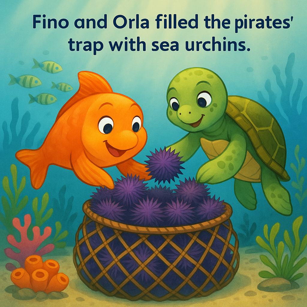 The Fish and the Pirates – Part 2 - Sleeping Time Stories